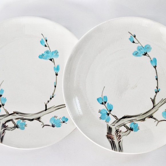 Red Wing | Dining | 953 Blue Cherry Blossom Dinner Plate By Red Wing ...